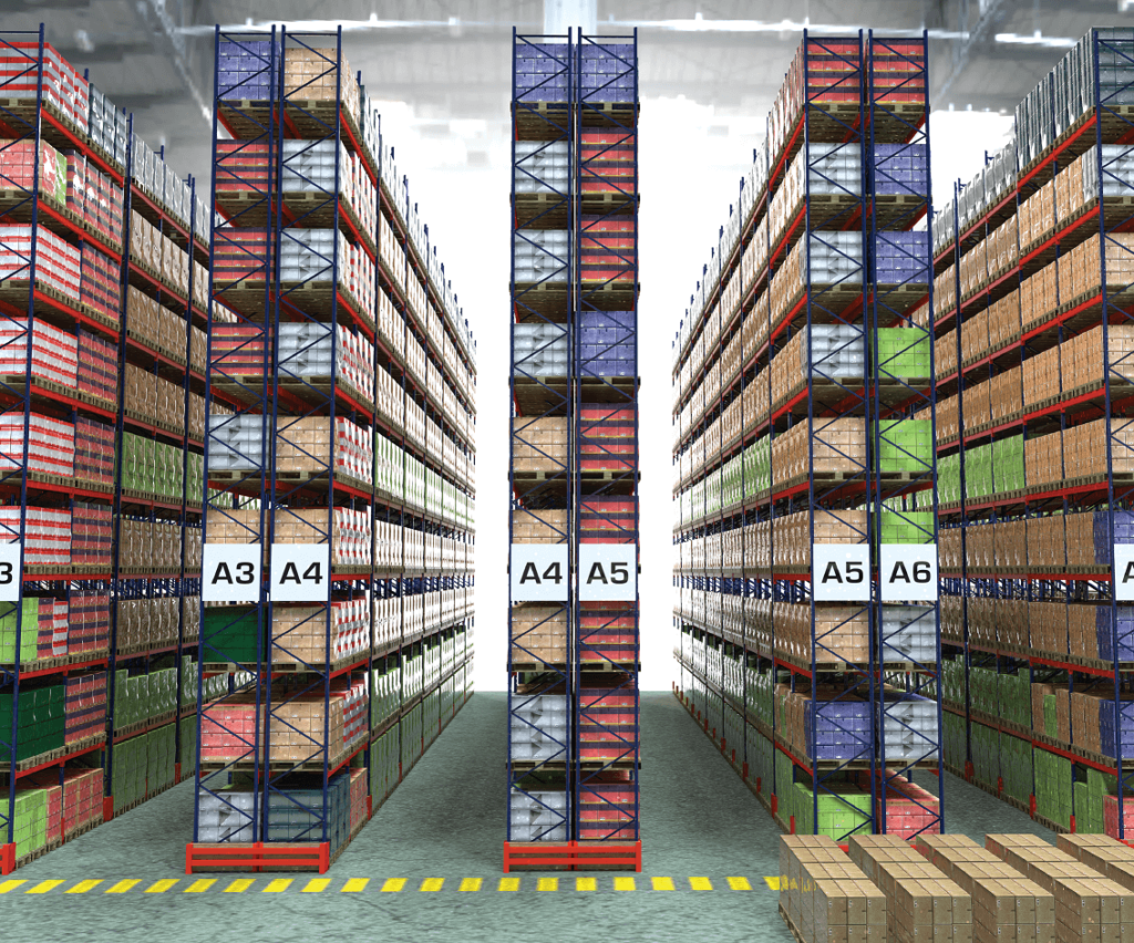 Rayonnage à palettes classique - Metal Structure Algérie